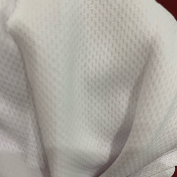 Hand Crafted | Accessories | 5 Workout Gym Mesh Fabric Face Mask White ...